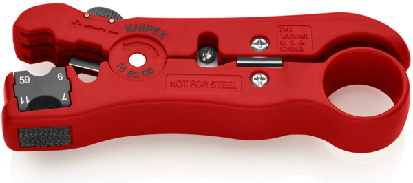 KNIPEX 16 60 06 SB Wire Stripping Tool