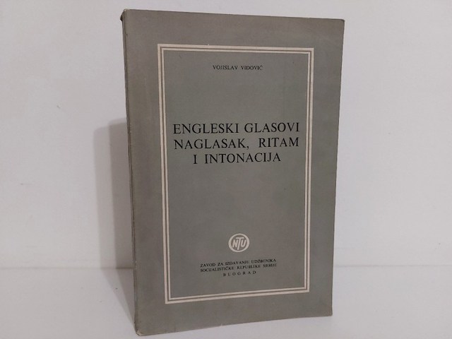 Engleski glasovi naglasak, ritam i intonacija - Vidović