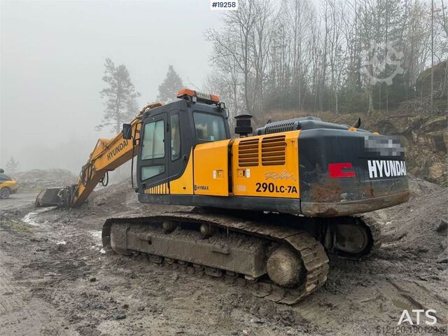 Bager za puzanje
Hyundai Robex 290LC Tracked excavator w/ tilt and 2 bucket