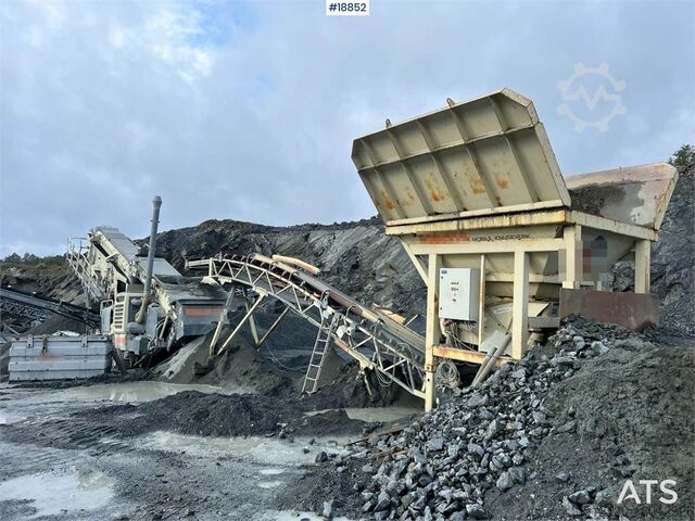 Razbijač krhotina
Metso Lokotrack LT220D crusher w/ screen, box and belt