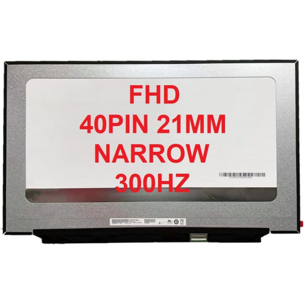 LED Ekran za laptop 17.3 FHD 40PIN NARROW 21MM 240/300HZ