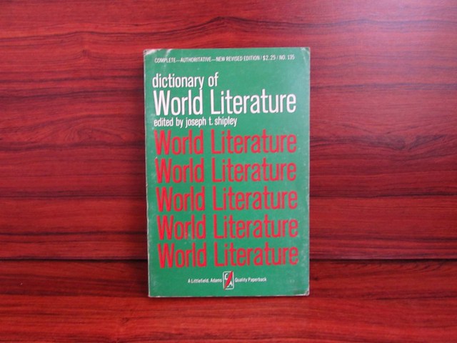 Dictionary of World Literature (1966.)