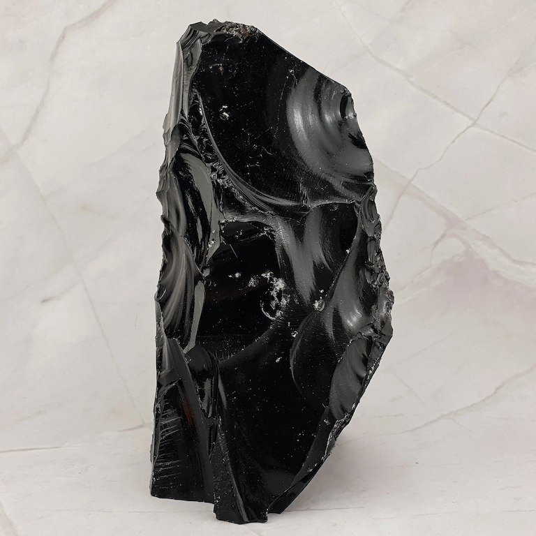 Obsidijan Sirovi sa Poliranim Dnom 1.2kg #11026P8