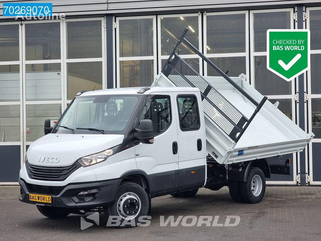 Novi IVECO Daily 70C18 3 zijdige Meiller Kipper Dubbel Cabine Trekhaak Tipp kiper