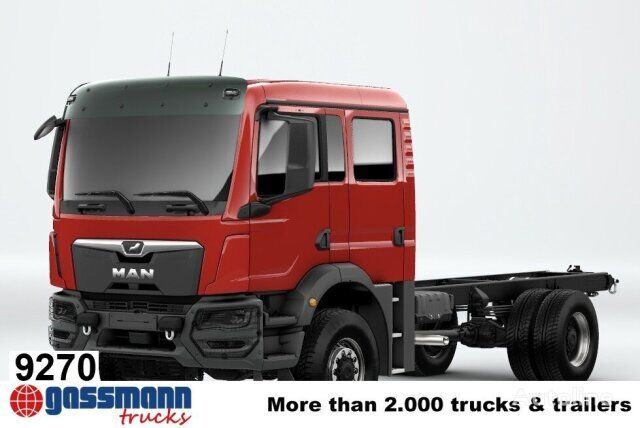 Novi MAN TGM 18.320 4x4 BB CH Doka, Hohe Bauart kamion šasija