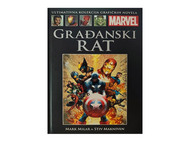 Marvel graficke novele 11 - Osvetnici: Građanski rat