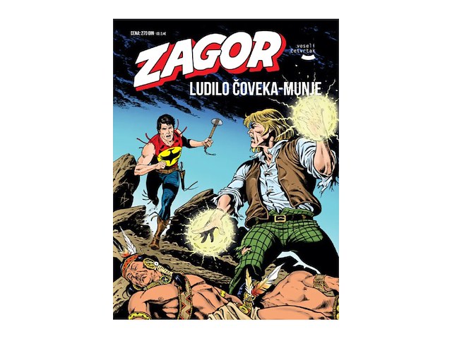 Zagor 168: Ludilo čoveka - munje