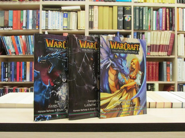 WarCraft trilogija Sunčeva vrela (I-III) komplet