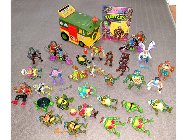 Teenage Mutant Ninja Turtles lot igračaka Yu