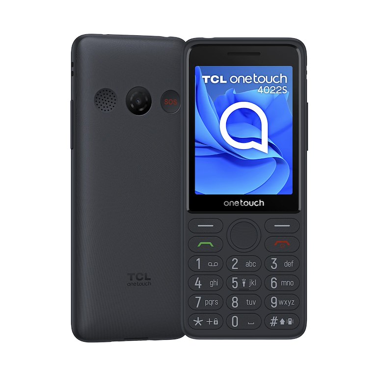 TCL Onetouch 4022s crni mobilni 2.8" Dual Sim