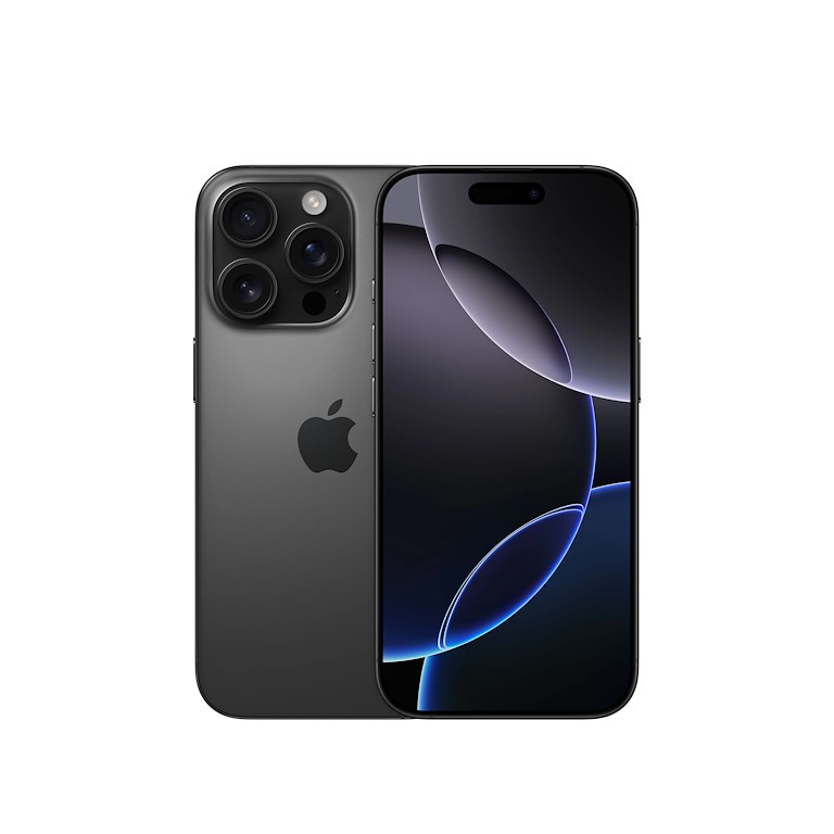 Apple Iphone 16 Pro 128GB crni mobilni 6.3" Hexa Core Apple A18 Pro 8GB 128GB 48Mpx+12Mpx+48Mpx Dual Sim