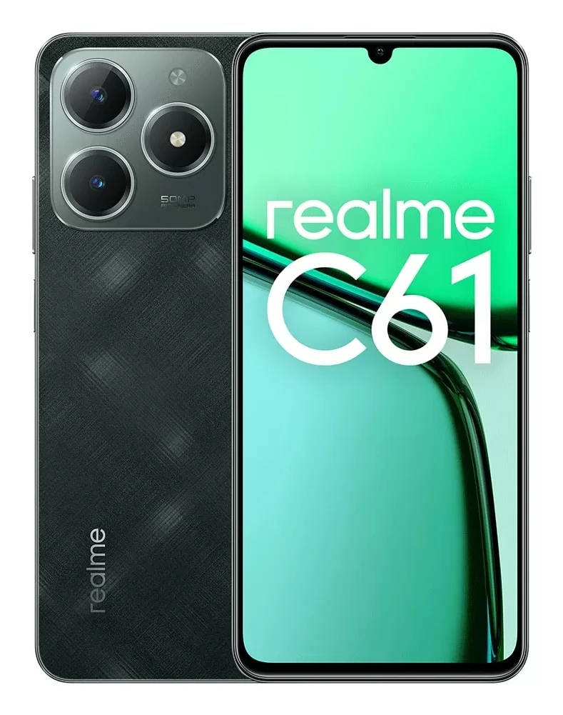 Realme C61 6/256GB tamno zeleni mobilni 6.75" Octa Core Unisoc Tiger T612 6/256GB 50Mp Dual Sim