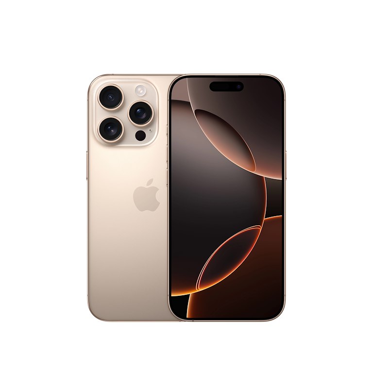 Apple Iphone 16 Pro 128GB desert titanium mobilni 6.3" Hexa Core Apple A18 Pro 8GB 128GB 48Mpx+12Mpx+48Mpx Dual Sim