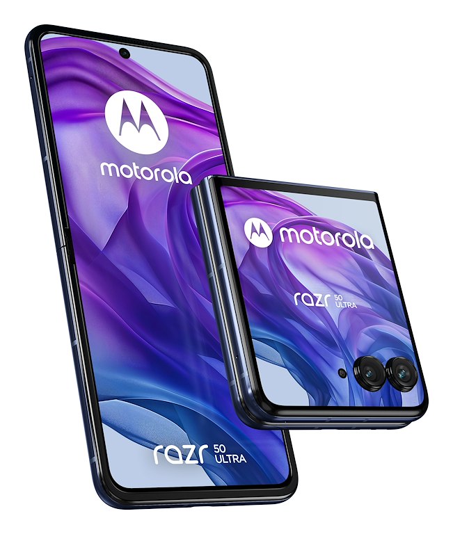 Motorola Razr 50 Ultra 12/512GB tamno plavi mobilni 6.9" Octa Core Snapdragon 8s Gen 3 12GB 512GB 50Mpx+50Mpx Dual Sim