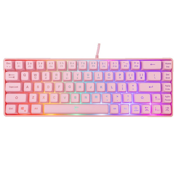 WS GK 2201 RONIN Pink, Keyboard - US