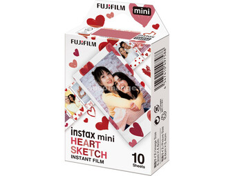 INSTAX MINI Heart Sketch Film