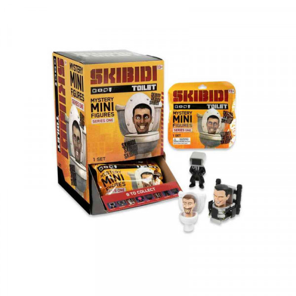 Skibidi toilet mini mystery figure