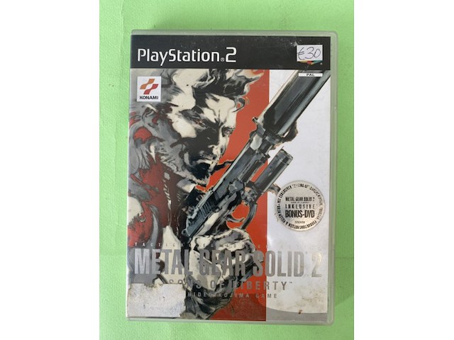 Metal Gear Solid 2 Sons of Liberty - PS2 igrica