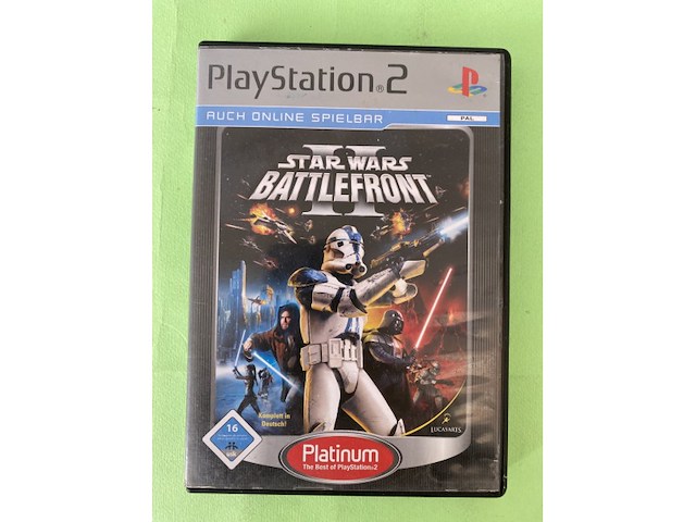 Star Wars Battlefront  2 - PS2 igrica