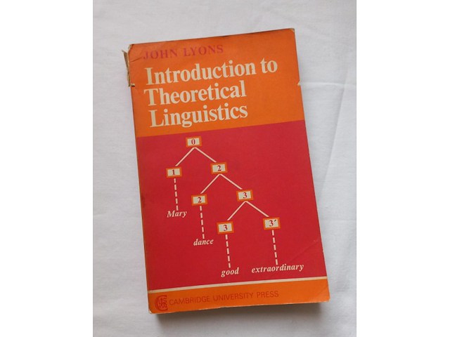 Introduction to Theoretical Linguistics-  John Lyons