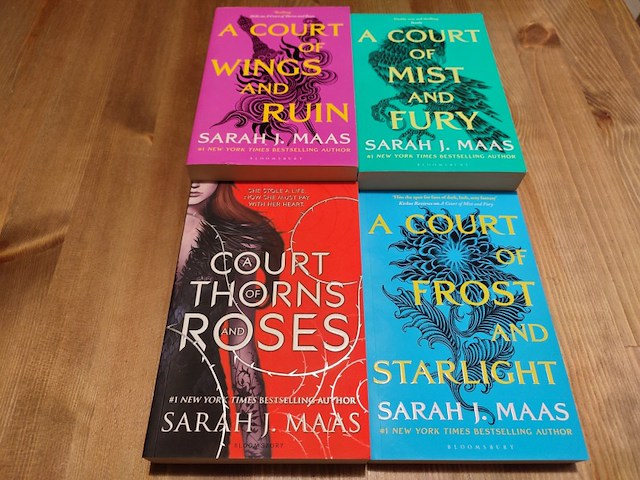 Sarah J. Maas, A Court of... 4 knjige