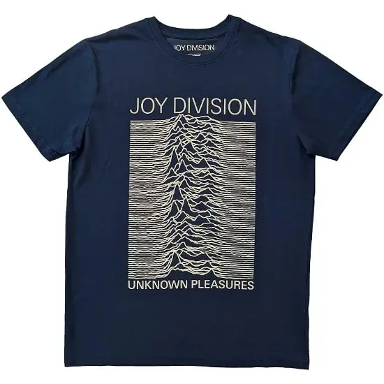 Majica Joy Division Unknown Pleasures FP, Plava