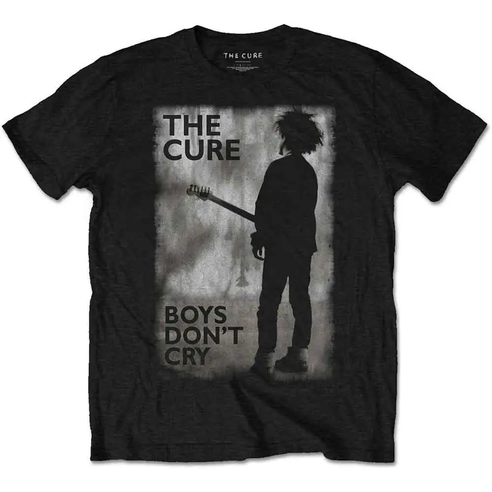 Majica The Cure Boys Don't Cry B&W, Crna