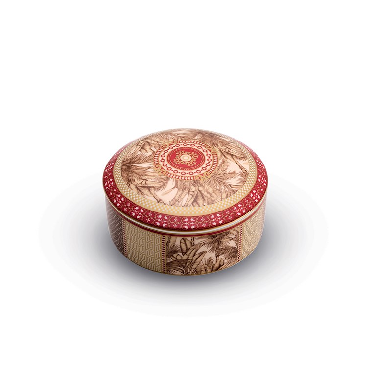 Pozzi Milano Porcelain Jewelry Box Living Tropical – Kutija za nakit