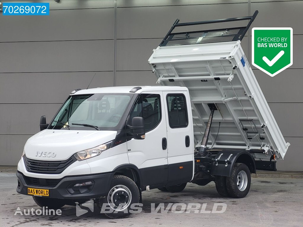 Novi IVECO Daily 70C18 3 zijdige Meiller Kipper Dubbel Cabine Trekhaak Tipp kiper