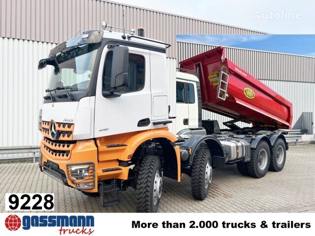 Novi Mercedes-Benz Arocs 4151 AK 8x8/4, Grounder, Meiller kiper