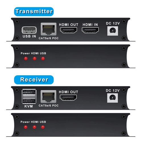 KT-HDEX60M HDMI KVM USB Ekstender Cat5e/6/7