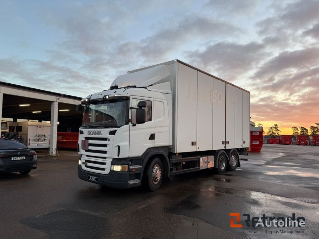 Prodaje se Scania R420 LB MNB kamion furgon na aukciji