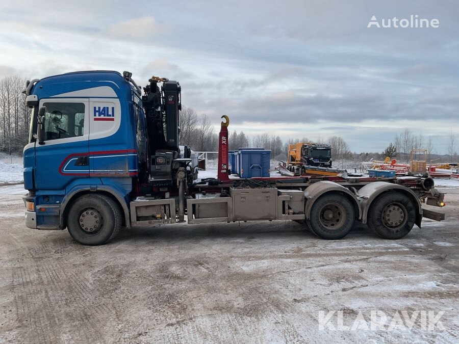 Prodaje se Scania R480LB6X2*4HNA rol kiper sa kukom na aukciji