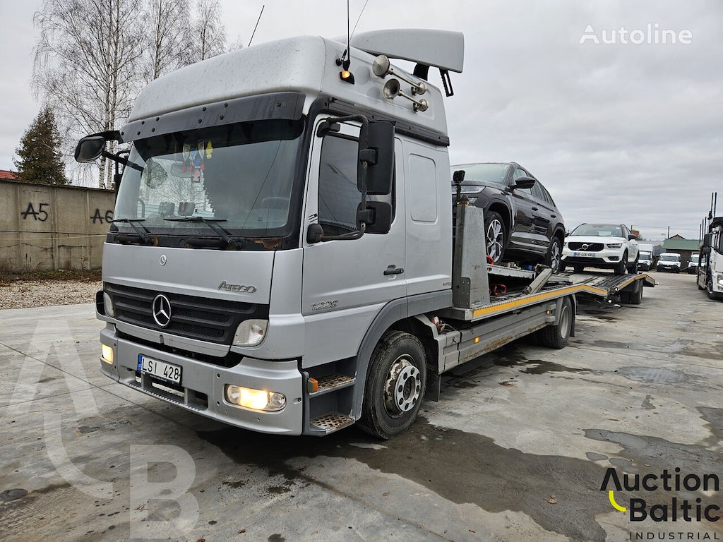 Prodaje se Mercedes-Benz Atego 1229L autotransporter na aukciji + prikolica autotransportera