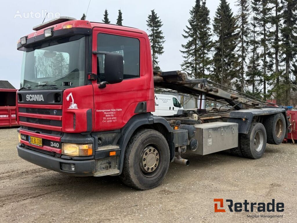 Prodaje se Scania 340 kamion sa kukom za podizanje tereta na aukciji