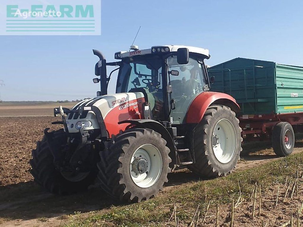 Profi 4130 cvt + frontlader q56 CVT traktor točkaš