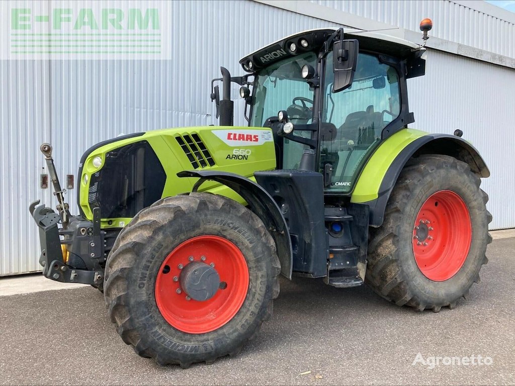 Claas arion 660 cmatic - stage v traktor točkaš