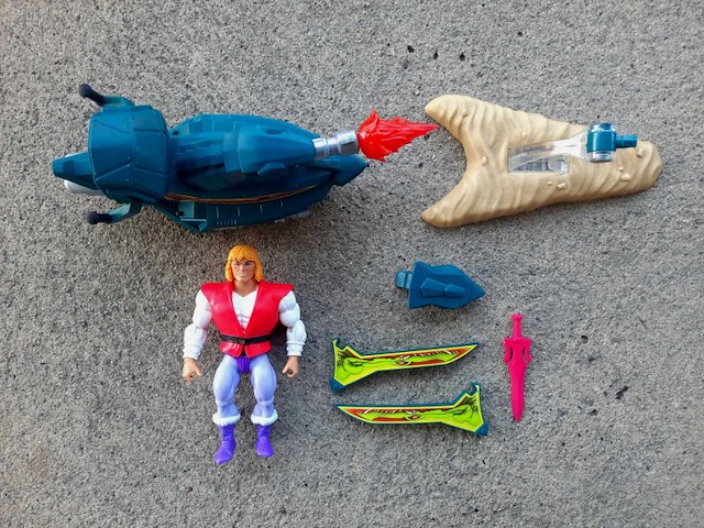 Masters of the Universe Origins - Prince Adam &;Sky Sled