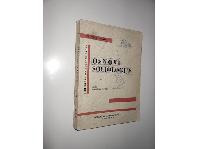 Osnovi sociologije - Vladimir Rašković