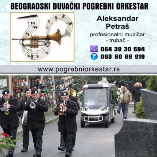 Pogrebni orkestar Beograd trubači muzika sahrane