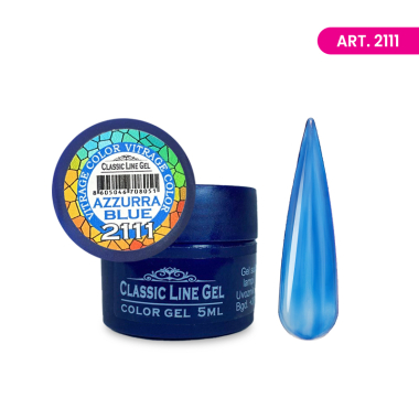 VITRAGE Color gel CLG AZZURO BLUE 5ml art.2111