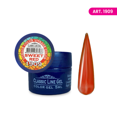 VITRAGE Color gel CLG SWEET RED 5ml art.1909