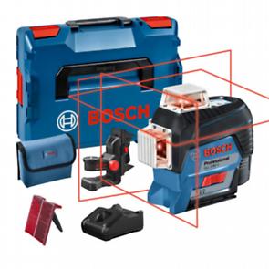 BOSCH®Laser za ukrštene linije GLL 3-80 C u L-BOXX 136 sa 1 x akumulatorom GBA 12V 2.0Ah, nosačem