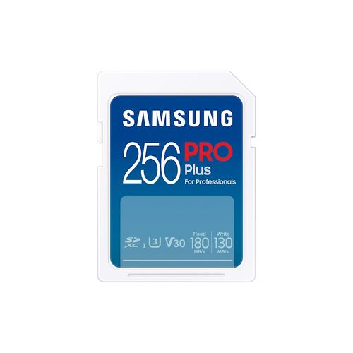 Samsung Memorijska kartica PRO PLUS Full Size SDXC 256GB U3 + Card Reader MB-SD256SB