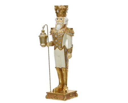 Dekordom novogodišnja dekoracija - soldier 38cm 531084 - gold - kmg ( 041154 )