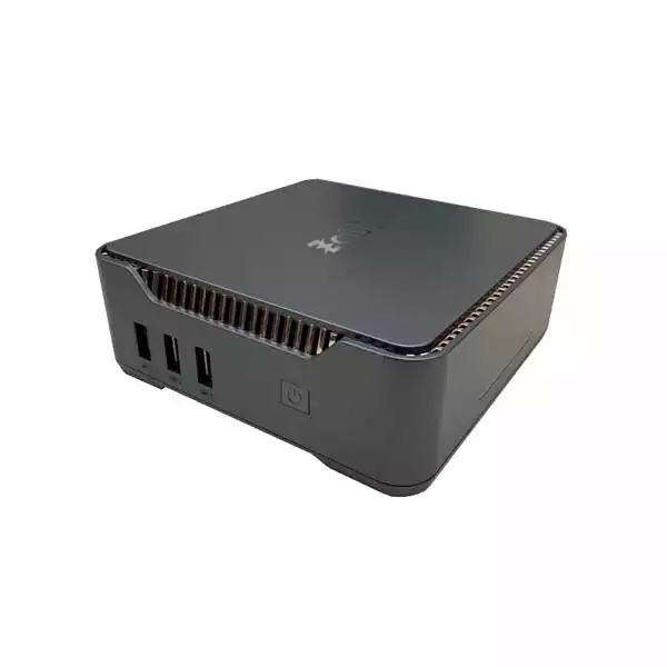 Mini PC Zeus GK3V Celeron QC J4125 2.70 GHz/DDR4 8GB/m.2 128GB/LAN/Dual WiFi/BT/2xHDMI/VGA/Win 10Pro