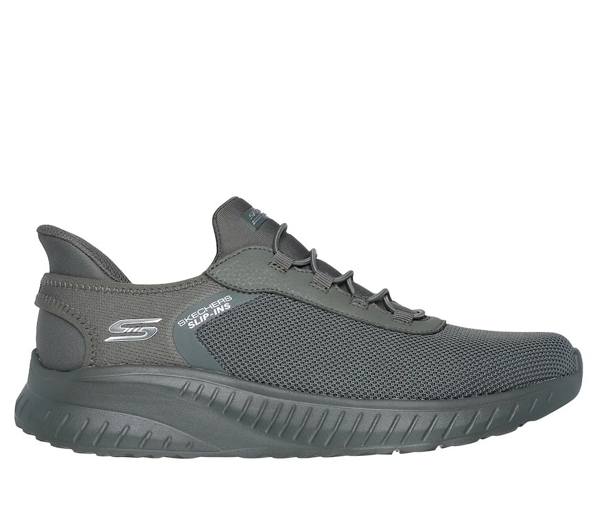 Skechers Muške patike Bobs Squad-Tough Walk, Slip-Ins, 118303-OLV, Maslinaste