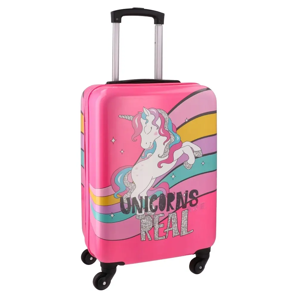 EMPIRE Dečiji kofer Unicorn Rimini, 20", Roze