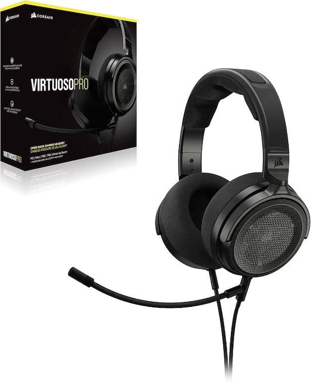 Slušalice CORSAIR VIRTUOSO PRO žične/CA-9011370-EU/gaming/crna