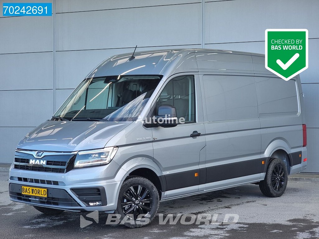 Novi MAN TGE 3.180 Automaat 2025 model Facelift Black Edition L3H3 Navi C laki furgon